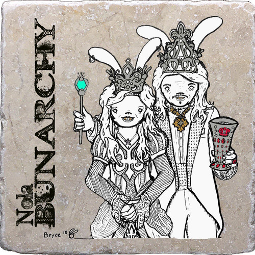 Bunarchy Coaster K-Does 2018 by Bryce Rabbits | Noomoon