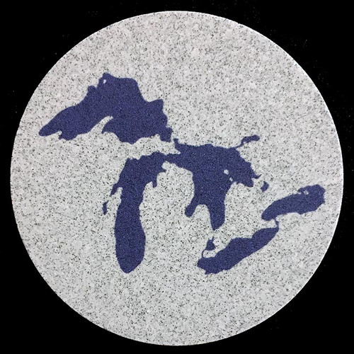 Car Coaster 2-Pack - Michigan Great Lakes | Noomoon