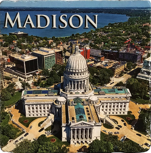 Madison Capital Building Coaster | Noomoon