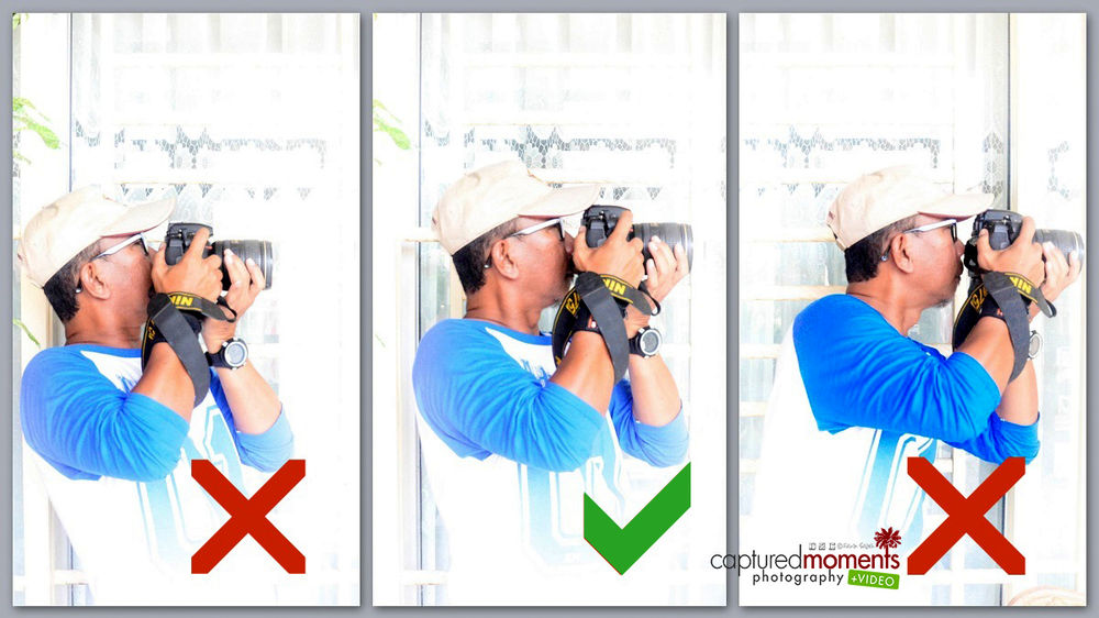 TEKNIK MEMEGANG KAMERA DENGAN CARA YANG BETUL