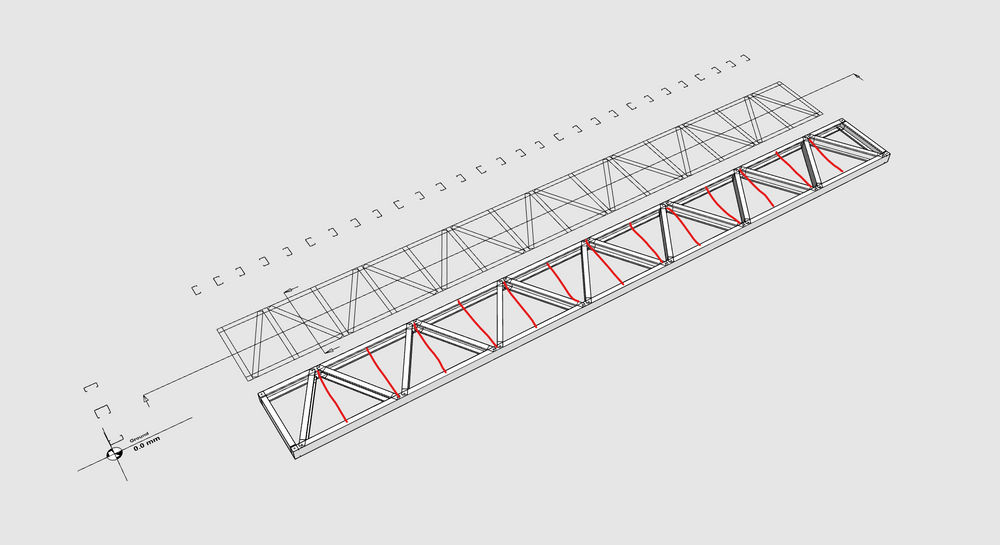 Is there any way to create a trusses exactaly like the 2D model ...