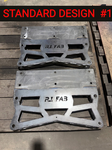 Universal Bolt on 4 Link Center Cradle Set | RI-FAB