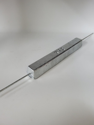 Bucek Zinc Cray Pot Anode - 1 kg - 1 Wire - ZCP1 | Spectrum Engineering