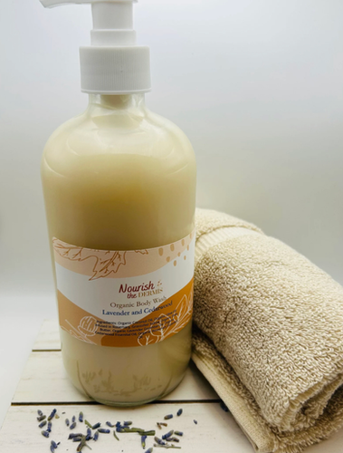 Organic Body Wash with Tallow and infused oils | Nourish the Dermis
