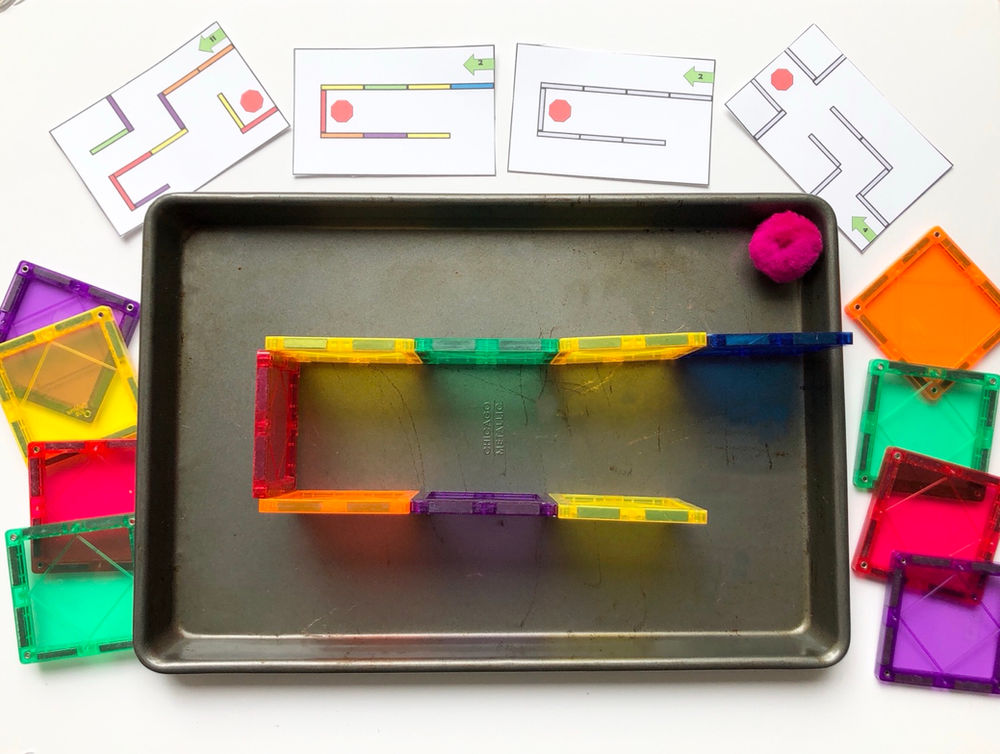 Magnet Maze Blueprints