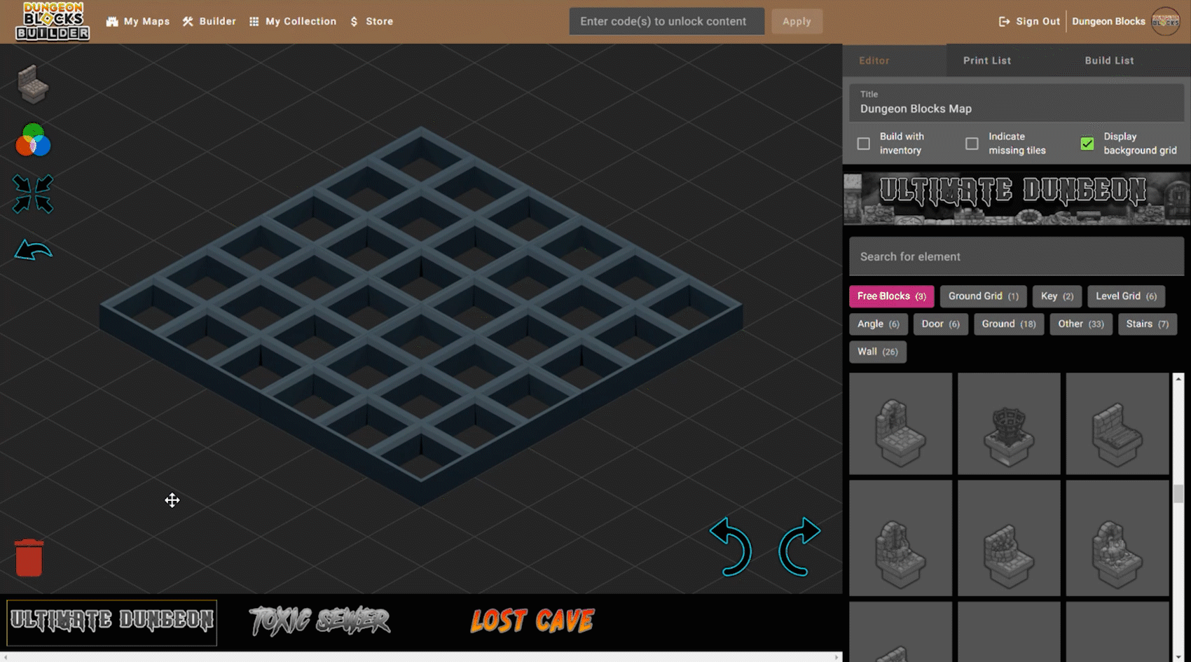 Dungeon Blocks XL - Majestic Highlands Campaign - MyMiniFactory