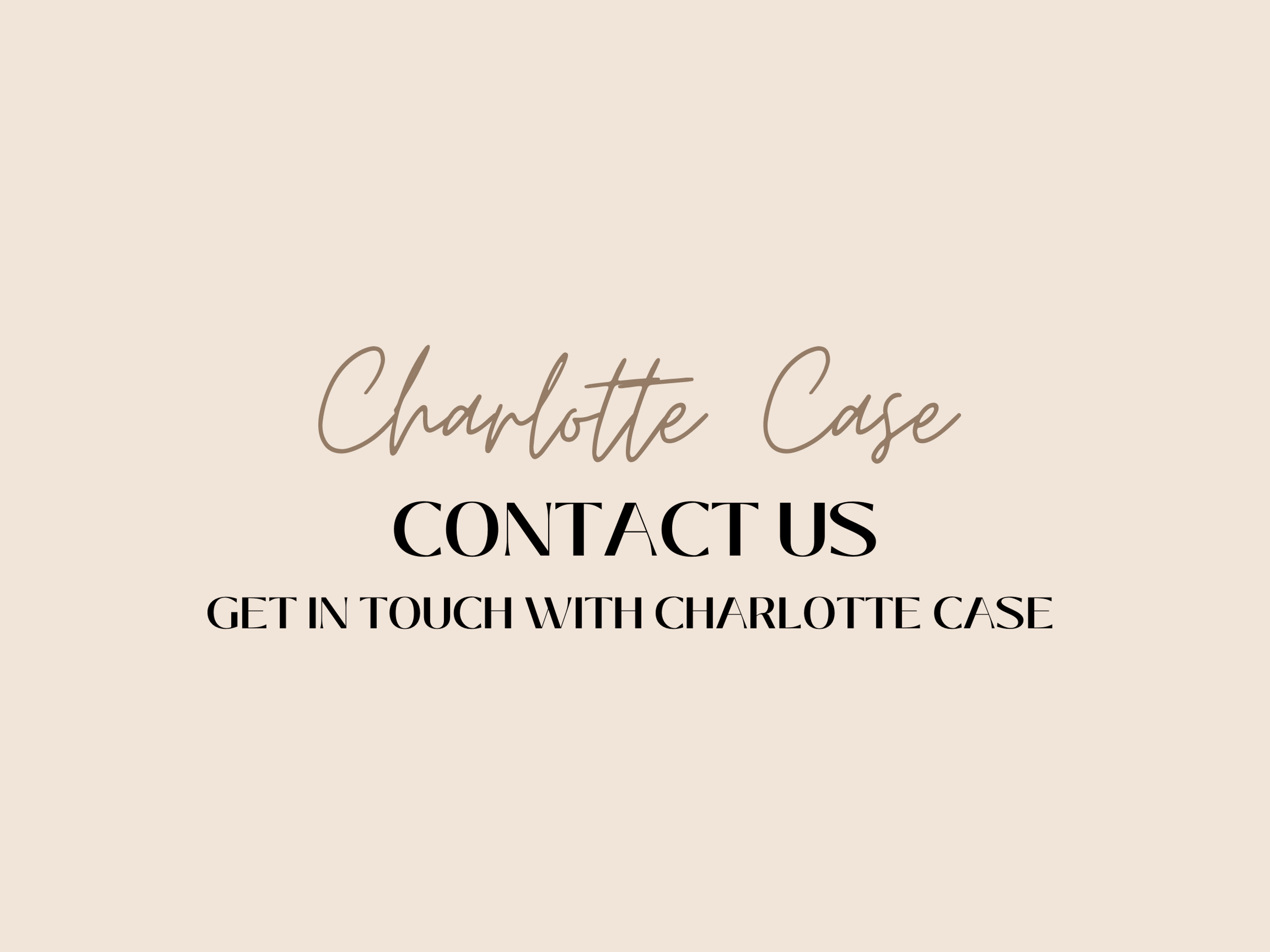Contact Charlotte Case Boutique – Essex Jct, VT