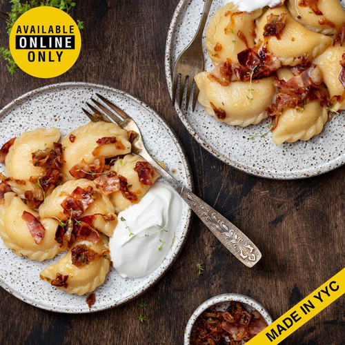 Bacon Potato Pierogi | The Tisto Factory