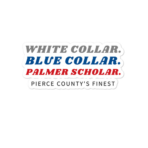 Blue Scholar Sticker | Palmer Scholars