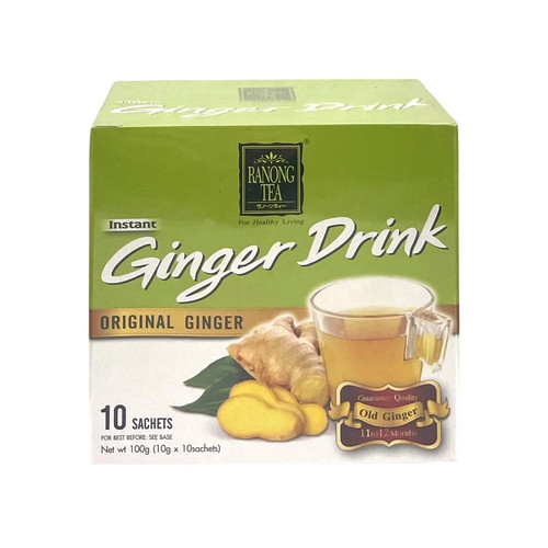 Ranong Ginger Drink Original 100g 速溶生薑飲料 原味 | GoAsia