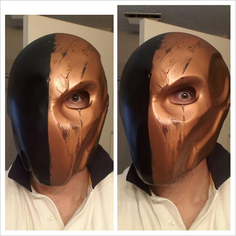 Deathstroke Undersuit & Helmet Cosplay Costume by Snakepit Studios