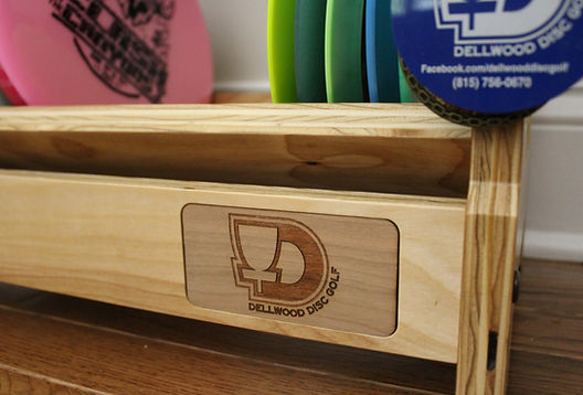 HYZER DISC RACKS. high quality disc golf storage solutions.