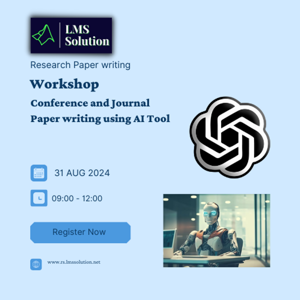 Conference and journal paper writing with an AI toolbox