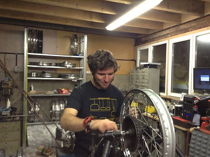 Motorcycle wheel builders