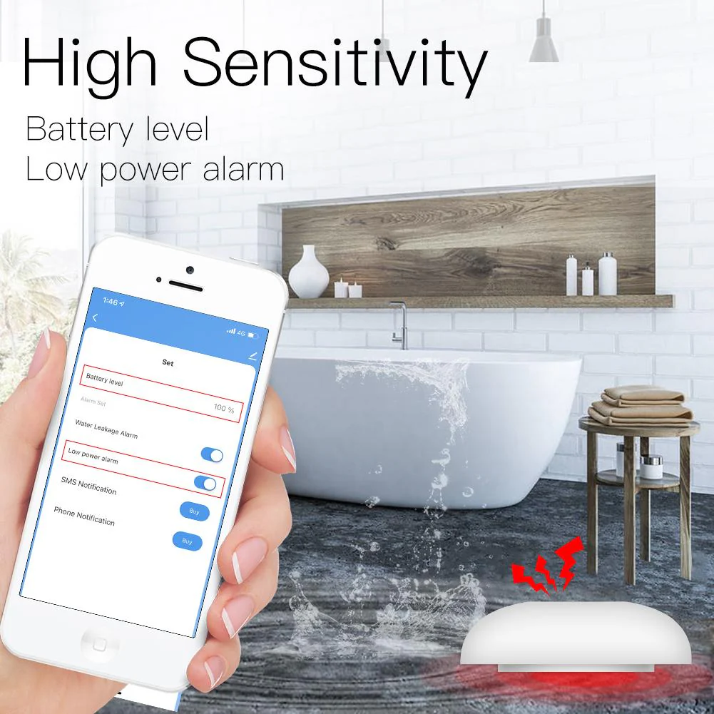 ZIGBEE WATER LEAK SENSOR | ISH - KUWAIT