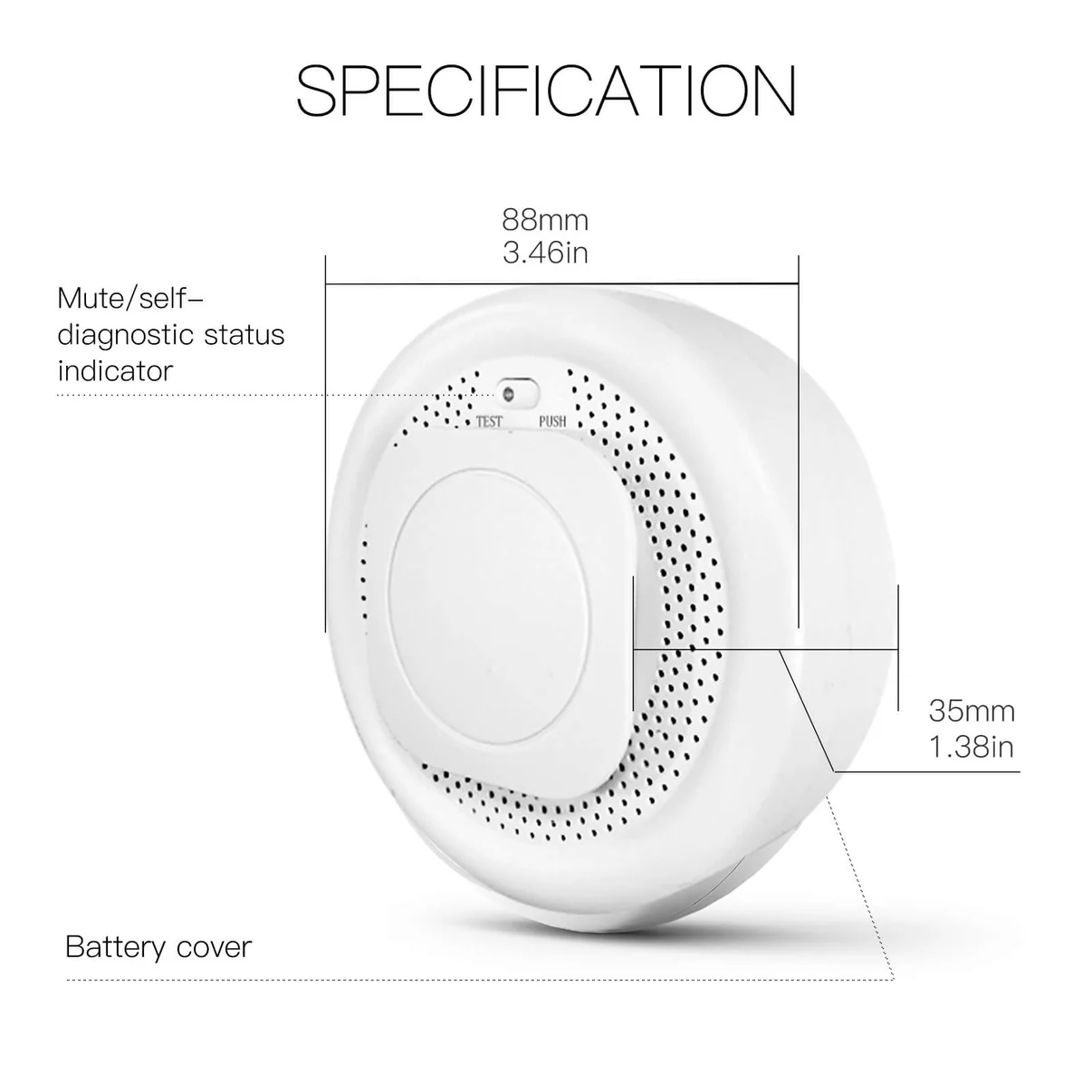 ZIGBEE SMOKE DETECTOR | ISH - KUWAIT