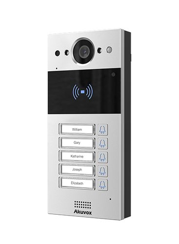 OUTDOOR VIDEO INTERCOM UNIT 5 BUTTONS | ISH - KUWAIT