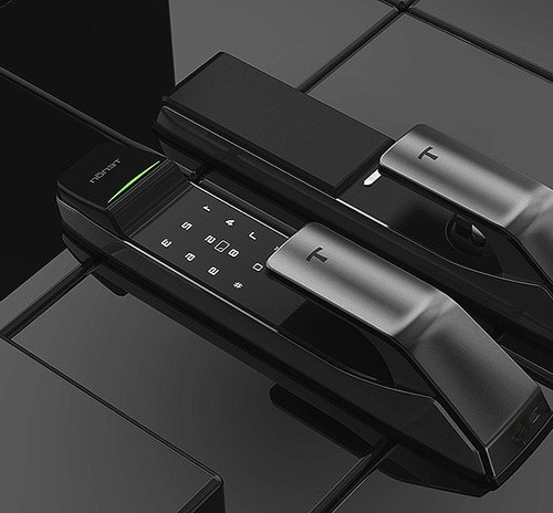 PUSH PULL SMART ELECTRIC DOOR LOCK | ISH - KUWAIT