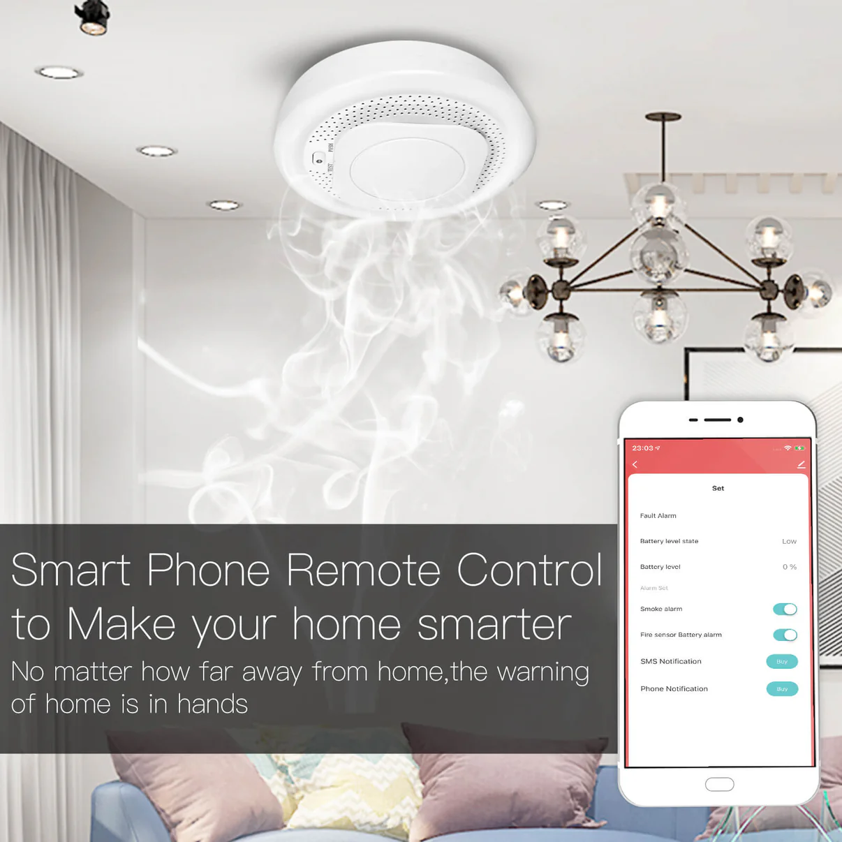 ZIGBEE SMOKE DETECTOR | ISH - KUWAIT