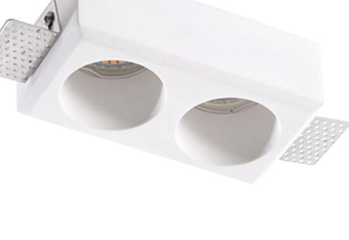 DOUBLE FRAMELESS GYPSUM LIGHT - GU10 | ISH - KUWAIT