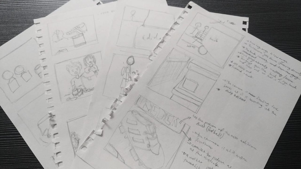 Film Previsualization: Storyboard