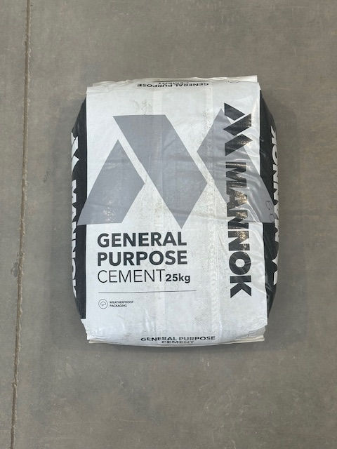 Mannok General Purpose Cement 25kg | Presteigne Building Supplies