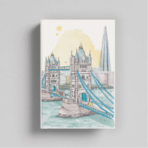 A5 Collection - London - Tower Bridge | Toscana Book