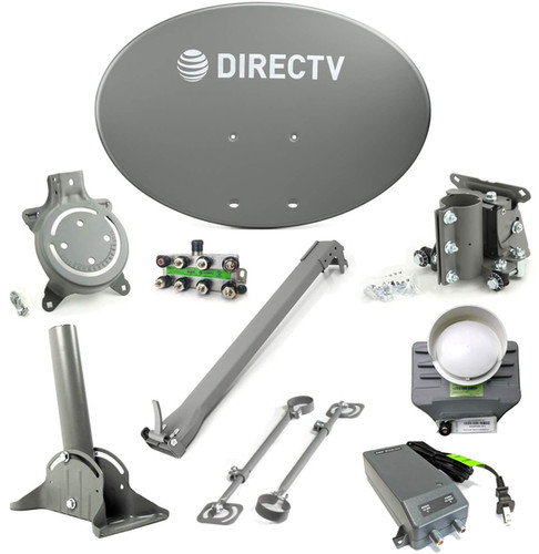 DIRECTV SlimLine 3 LNB SWM Satellite Dish Complete Kit | Side Hussle Inc