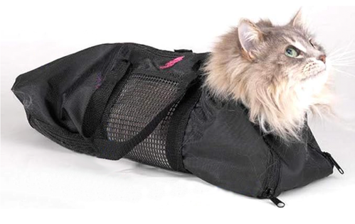 Mesh Restraint Bag for Cat FIP Injections | Healthy Cat