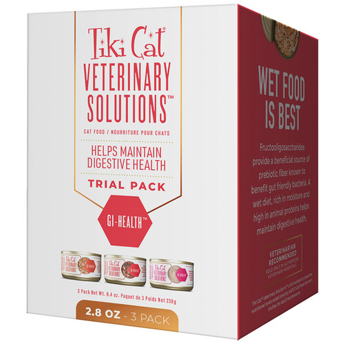Tiki Cat Veterinary Solutions: GI-Health Trial Pack | Healthy Cat