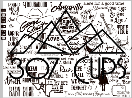 Damn Strait SVG only | 307 Cups