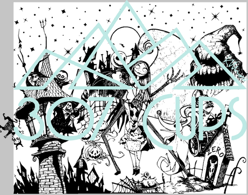 NBC SVG ONLY | 307 Cups