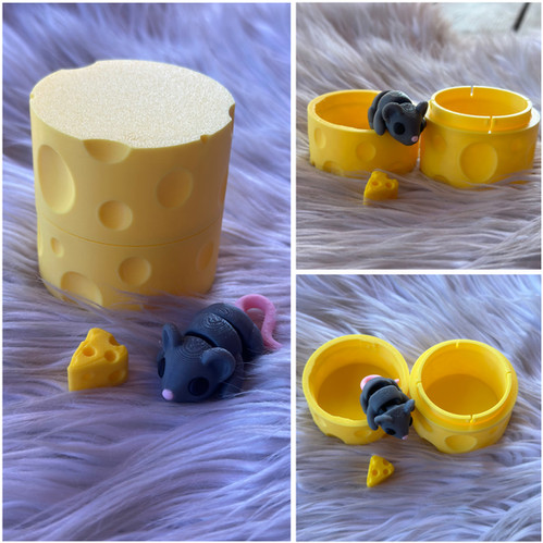 Mini Mouse and Cheese 3D Print | 307 Cups