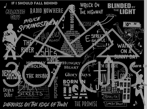 Springsteen SVG ONLY | 307 Cups