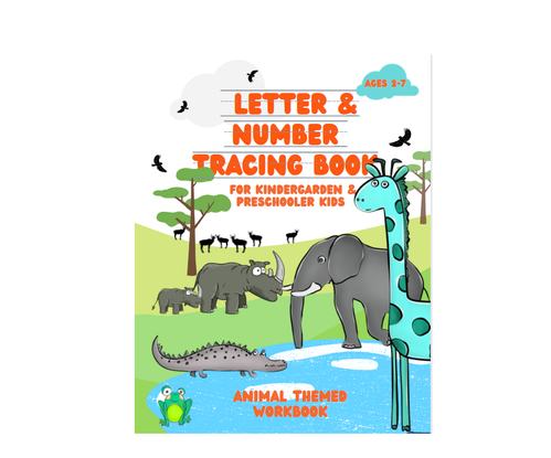 Letter and Number tracing workbook: Practice Workbook | TC Unique ...