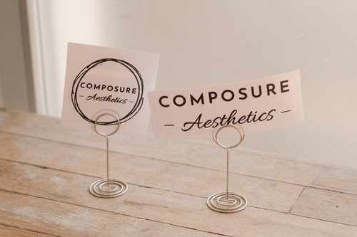 Composure Aesthetics Logo Sticker | Composure Aesthetics