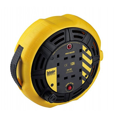 Defender E86535 10M Box Cable Reel 4 X 13A 240V | Renticulous