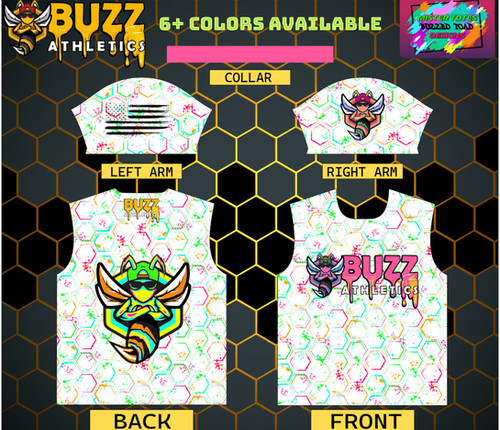 Multiple Color Comb Design’s Jersey | Buzz Athletics