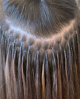 Nano Ring Hair Extensions Fitted Professionally | V Hair Extensions