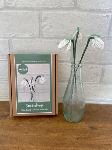 Snowdrop Flower Craft Kit | The Beaded Garden