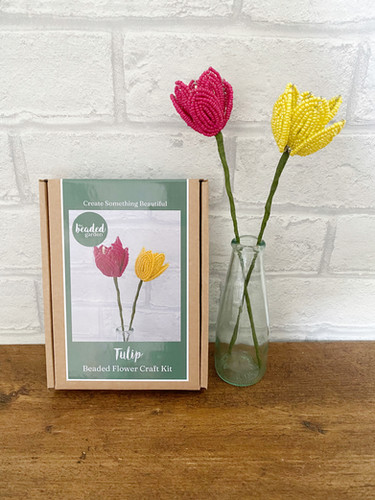 Tulip Flower Craft Kit | The Beaded Garden
