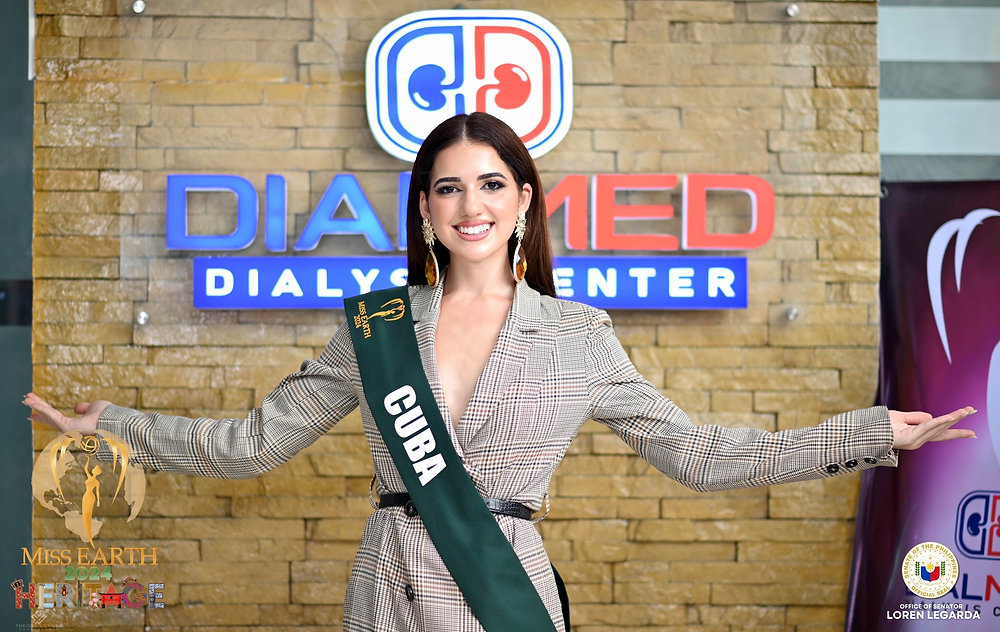 Miss Earth Cuba 2024 Dialmed Dialysis Center in the Philippines
