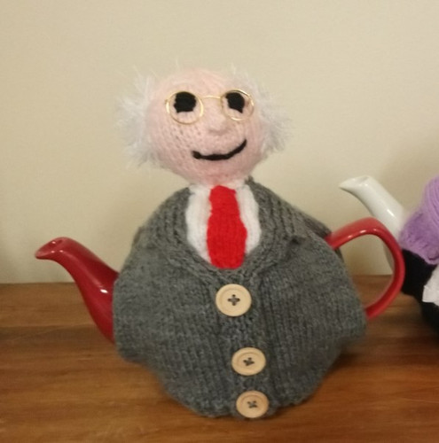 Michael T. Higgins Tea Cosy Pattern Digital Download | The Knitting Room