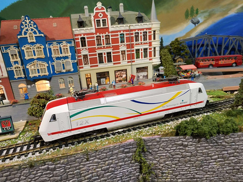 Marklin adtranz BR 128 electric locomotive 34383 HO Scale AC digital ...