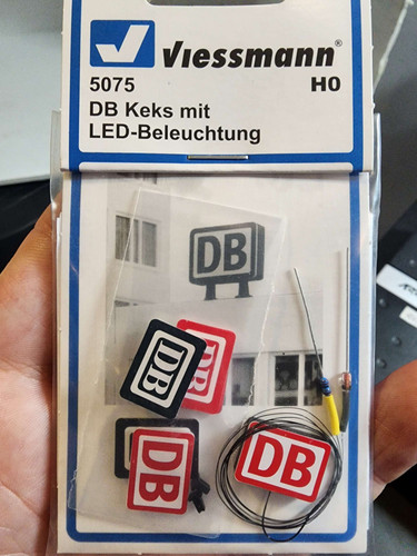Viessmann DB illuminated sign 5075 HO scale | Mysite