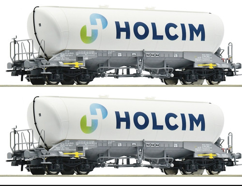 Roco Holcim tank car set 6600051 HO Scale DC | Mysite