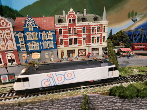 Marklin SBB CFF RE 460 CIBA electric locomotive 3450 HO Scale AC ...