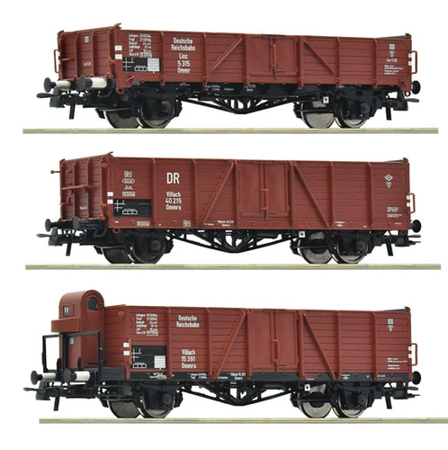 Roco DRG Coal Hopper Set 6600102 HO Scale DC | Mysite
