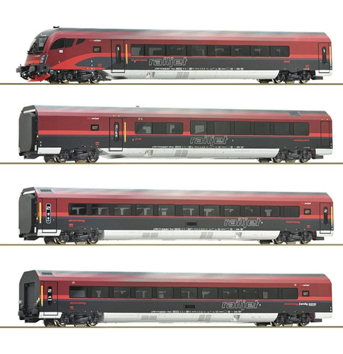 Roco OBB railjet Passenger Car ser 74037 HO Scale DC | Mysite