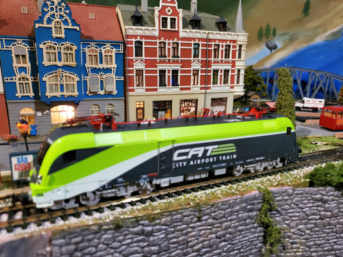 Piko city airport train Taurus electric locomotive 57925 HO Scale DCC ...